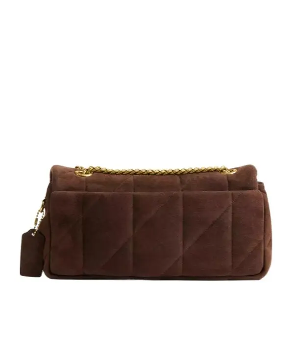 COACH Tabby Quilted Shoulder Bag - Brass/dark Chocolate