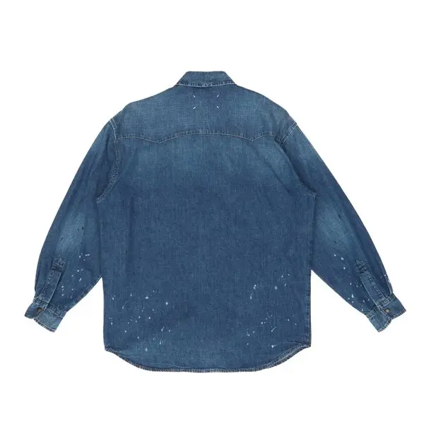 MAISON MARGIELA Long-sleeved Denim Shirt