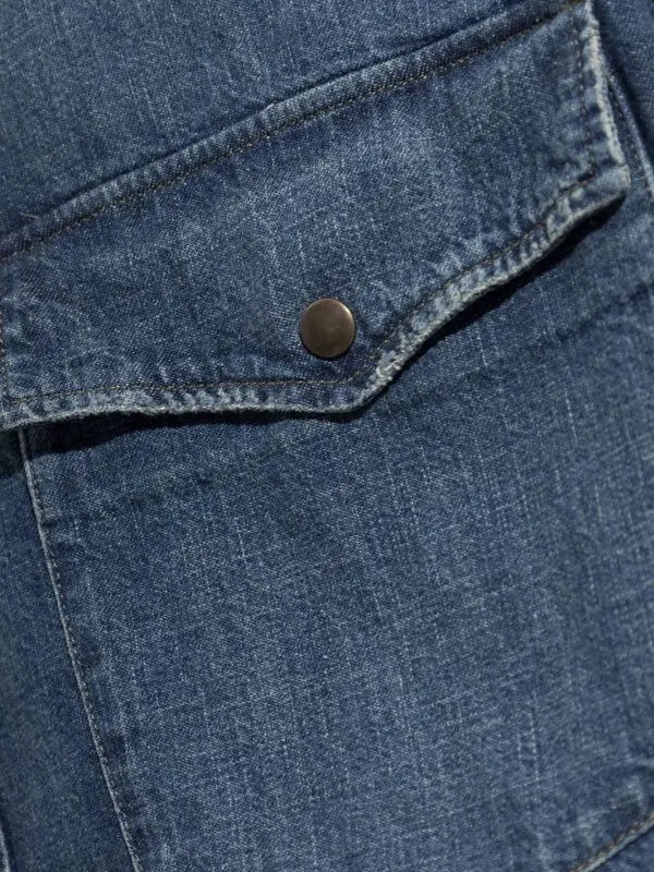 MAISON MARGIELA Long-sleeved Denim Shirt