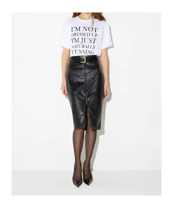 Elisabetta Franchi Short Sleeve Jersey T-shirt With Graphic Print