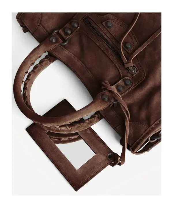 Balenciaga Le City Small Shoulder Bag - Light Espresso