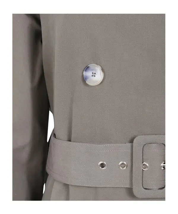 TWINSET Double Breasted Trench Coat