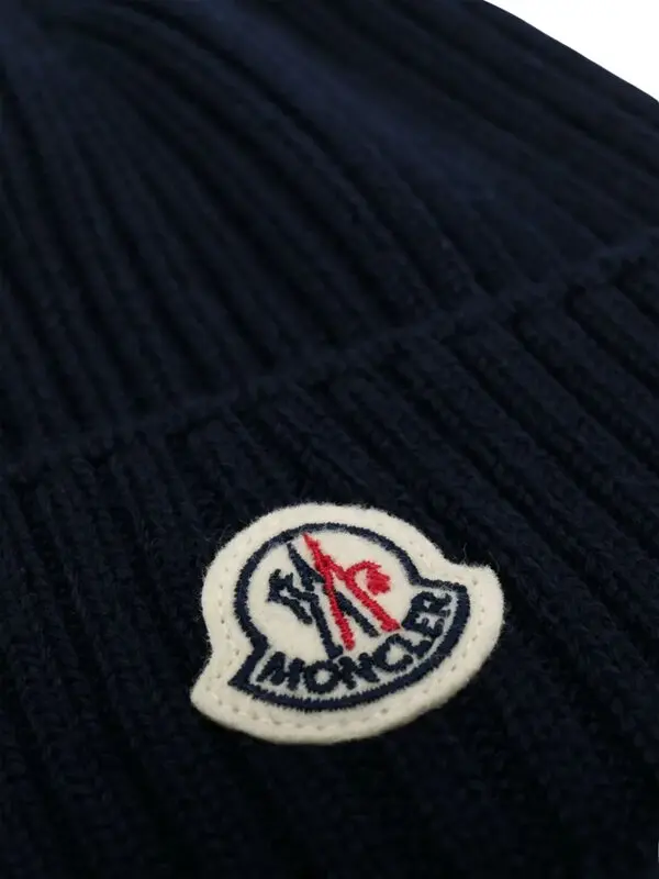 Moncler Ribbed Knit Hat