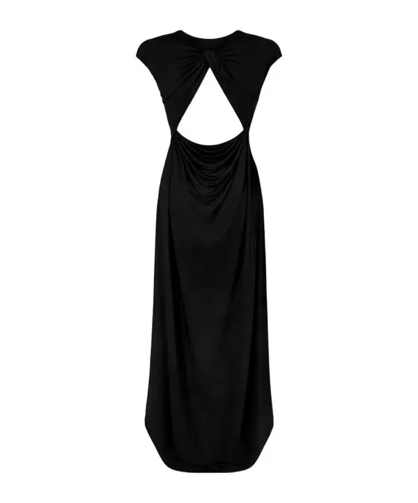 TOM FORD Draped Cutout Maxi Dress
