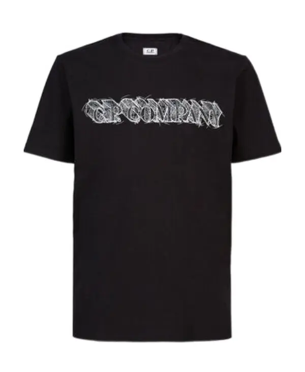 C.P. COMPANY Logo-print Cotton T-shirt