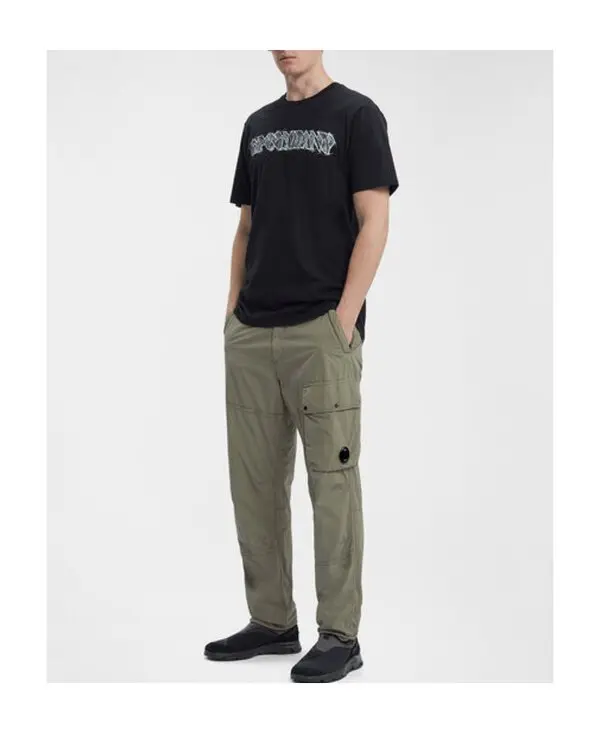 C.P. COMPANY Logo-print Cotton T-shirt