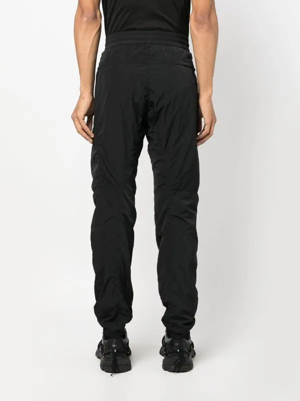 C.P. COMPANY Lens-detail Tapered Track Pants - Black