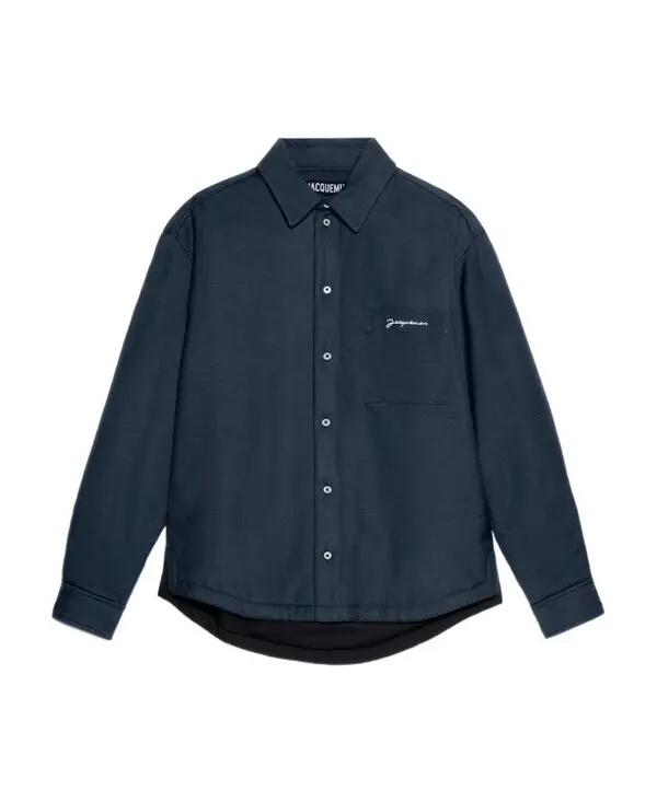 Jacquemus Collared Long-sleeve Shirt