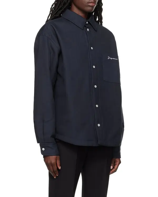 Jacquemus Collared Long-sleeve Shirt