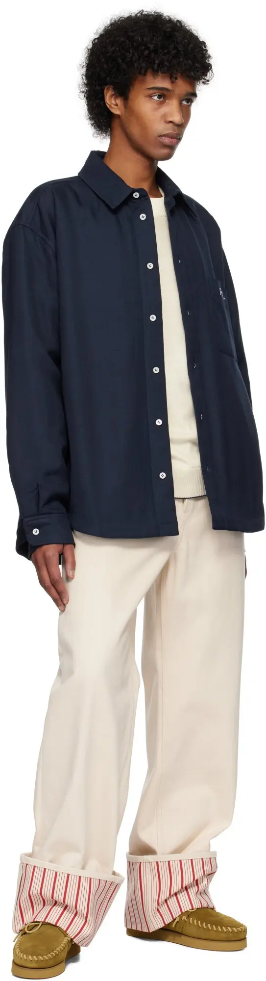 Jacquemus Collared Long-sleeve Shirt