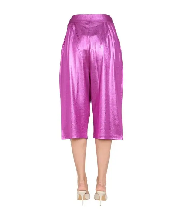 TOM FORD Metallic Effect Bermuda Shorts - Pink