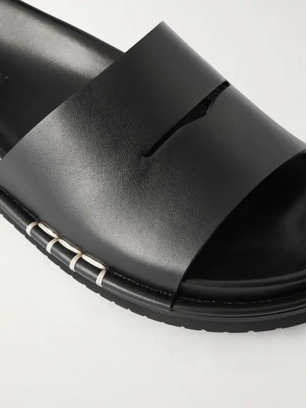 JW Anderson Fussbett Leather Sandals