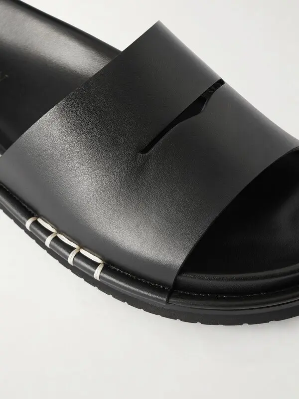JW Anderson Fussbett Leather Sandals