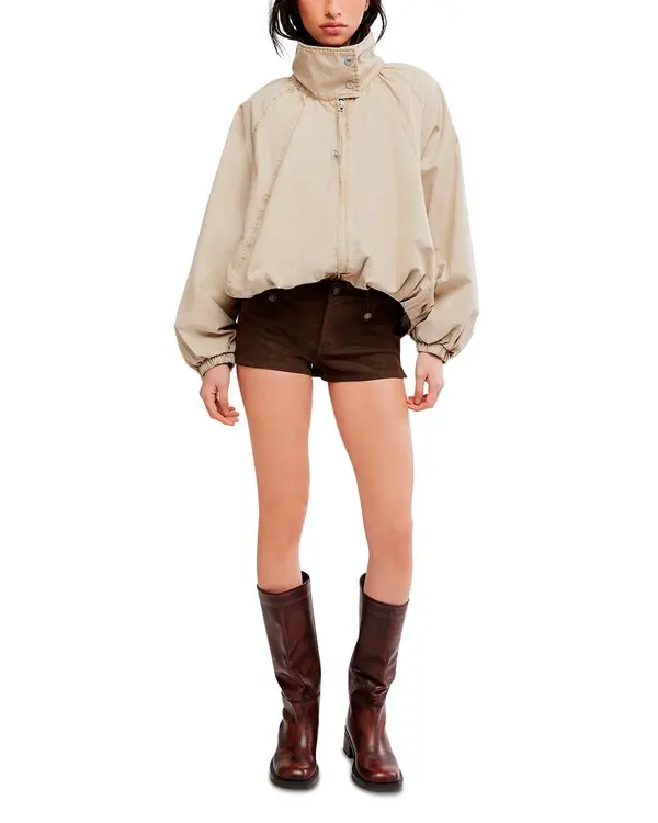 Free People Vagabond Faux Suede Shorts