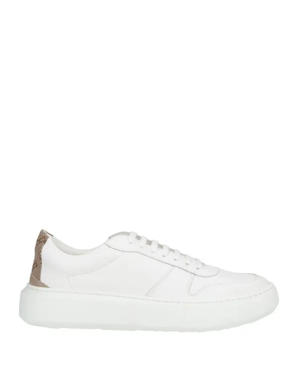 Herno Leather Lace-up Sneakers
