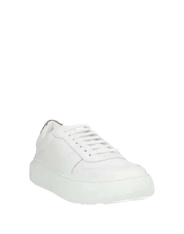 Herno Leather Lace-up Sneakers