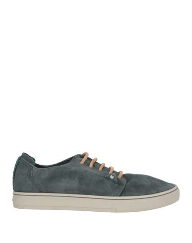 SATORISAN Slate Leather Low-top Sneakers - Slate Blue