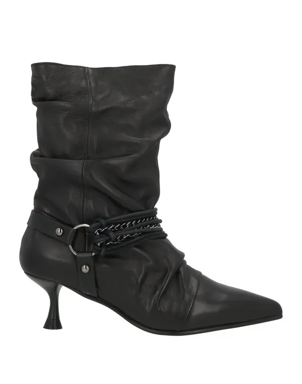 COPENHAGEN  Leather Ankle Boots