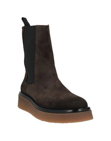 HALMANERA Dark Leather Ankle Boots