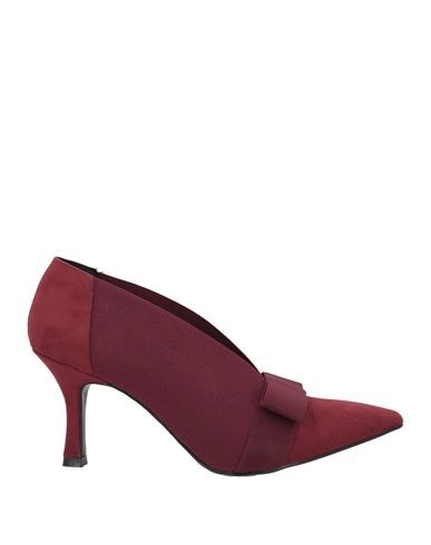 NILA & NILA Pumps Burgundy Size Synthetic Material, Elastic Fibres - Red