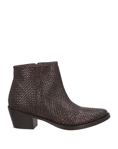 MFW COLLECTION Ankle Boots Size Leather - Brown