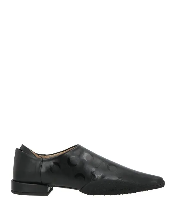 MARINE SERRE Leather Embellished Mules
