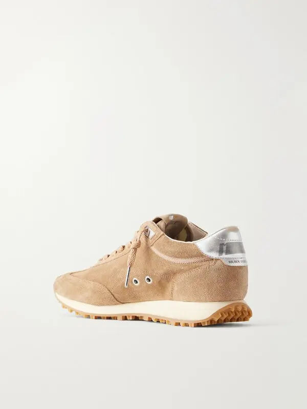 GOLDEN GOOSE Running Marathon" Suede Lace-up Sneakers