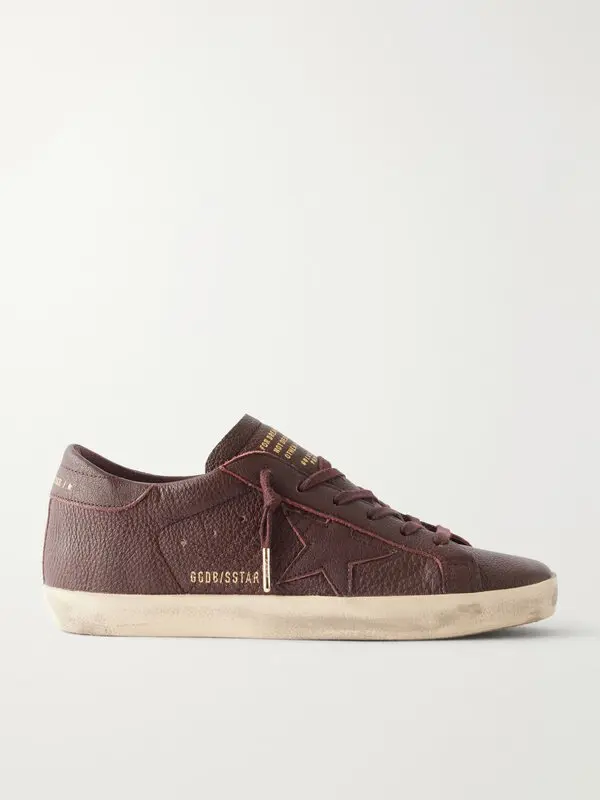 GOLDEN GOOSE Super Star Leather Sneakers