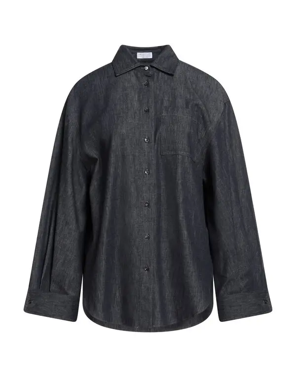 Brunello Cucinelli Denim Shirt Cotton