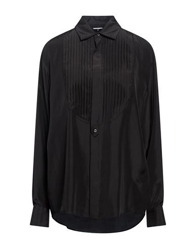 Dsquared2 Shirt Size Silk - Black