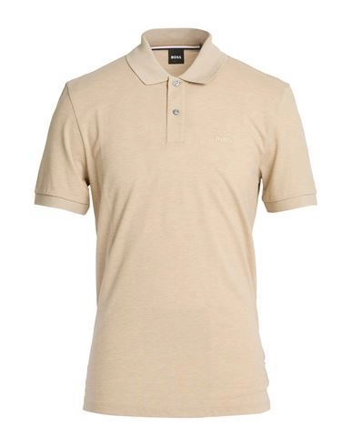 BOSS Polo Shirt Size Cotton - Beige