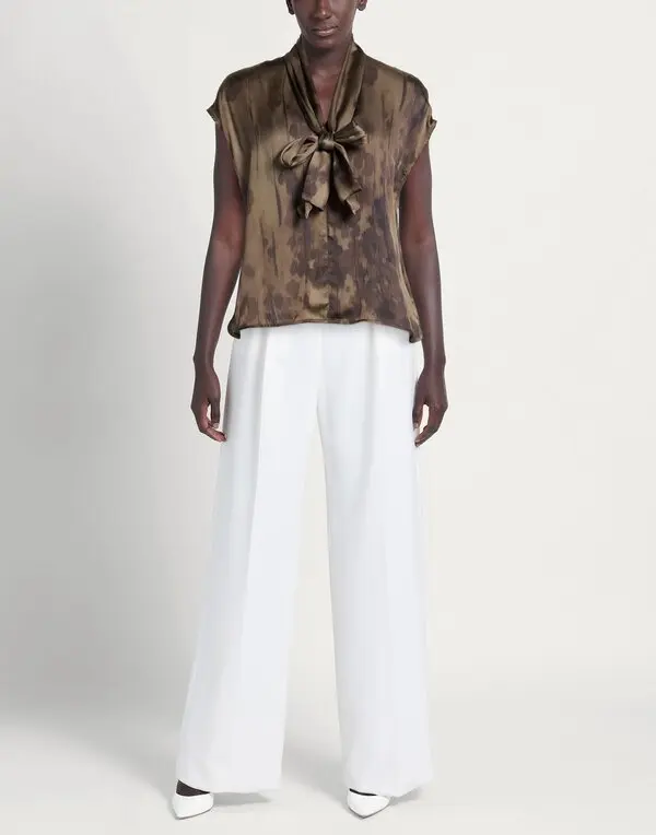 KAOS Multicolor Satin Sleeveless Top