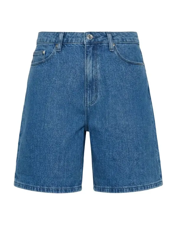 Karl Lagerfeld High-waisted Denim Shorts