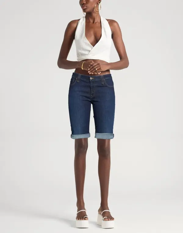 Woolrich Denim Shorts Size Cotton, Polyester, Elastane
