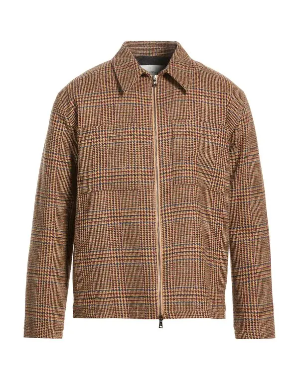 BALLANTYNE Jacket Camel Size Virgin Wool