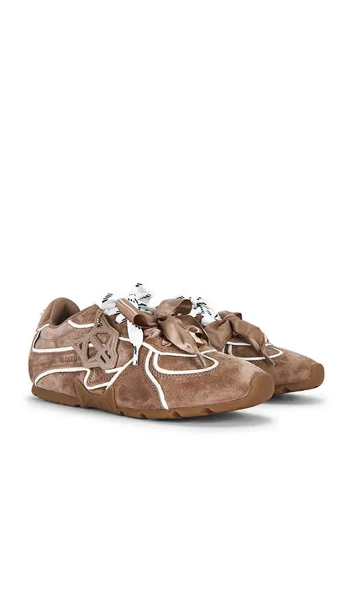 NAKED WOLFE Adored Sneaker In Taupe