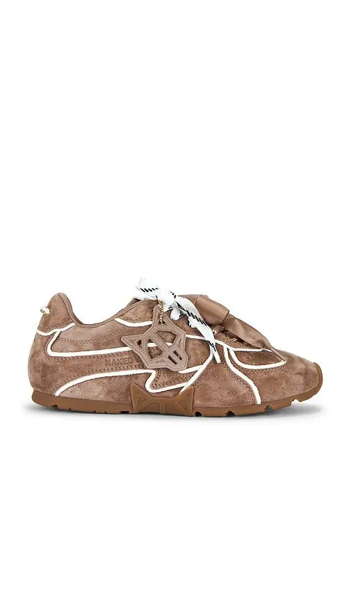 NAKED WOLFE Adored Sneaker In Taupe