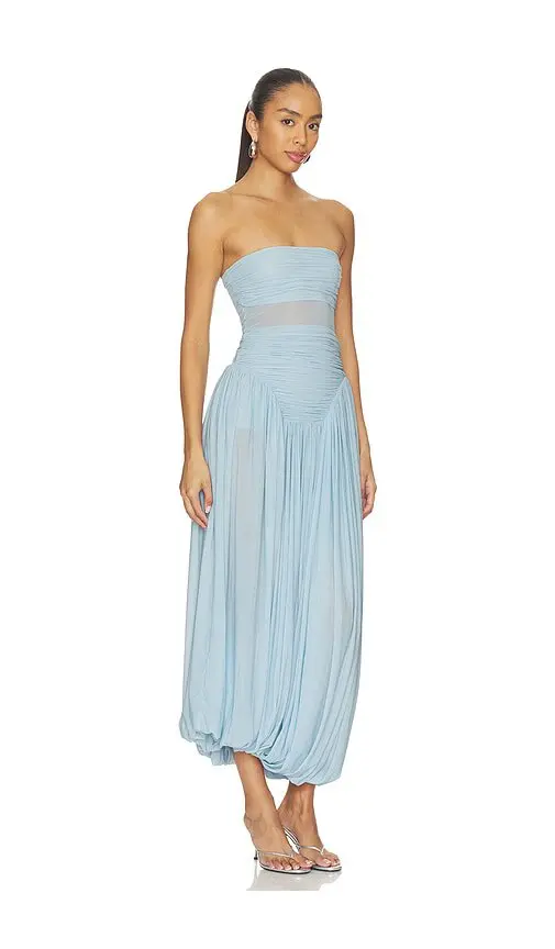 MAYGEL CORONEL Lux Midi Dress