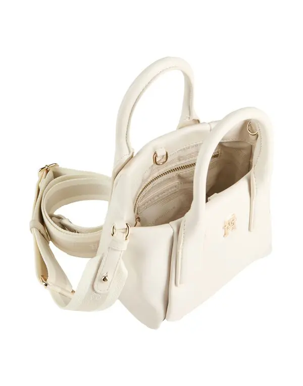 Tommy Hilfiger Handbag Ivory Polyurethane - White