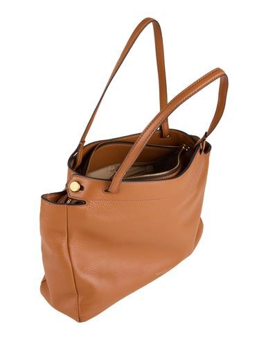 GIANNI CHIARINI Pebbled Leather Tote - Camel