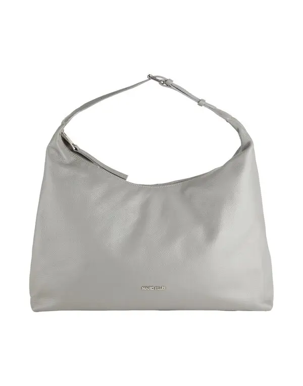 MARC ELLIS Handbag Leather - Grey