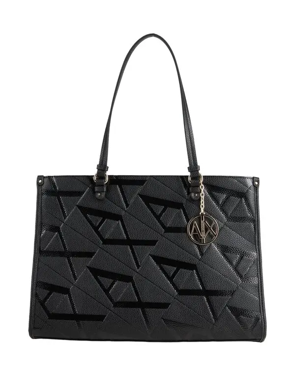 Armani Exchange Textured Tote Bag