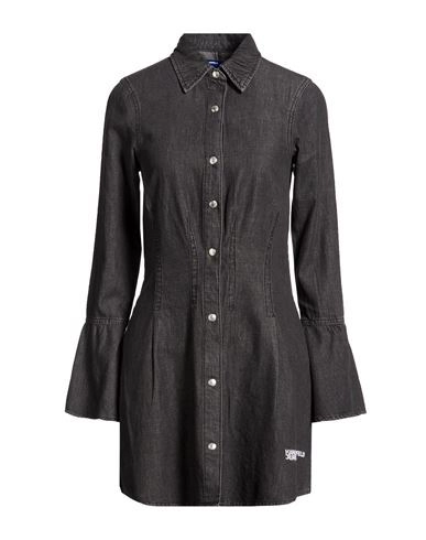 Karl Lagerfeld Mini Dress Charcoal Size Cotton, Viscose - Grey