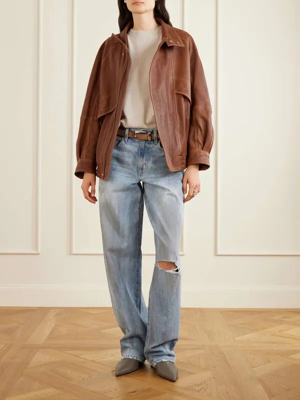 AeydĒ Sofie 35 Leather Ankle Boots