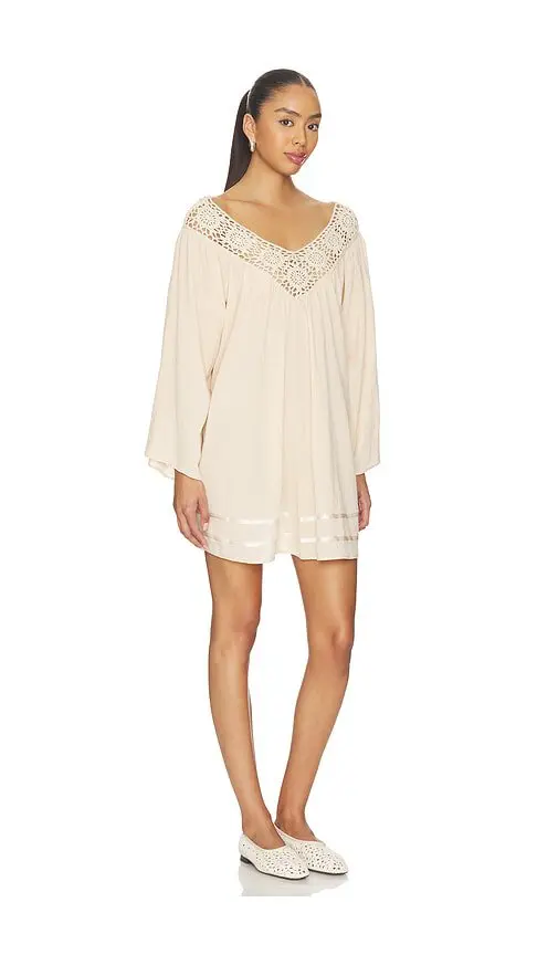 Frankies Bikinis Riviera Cotton Gauze Dress