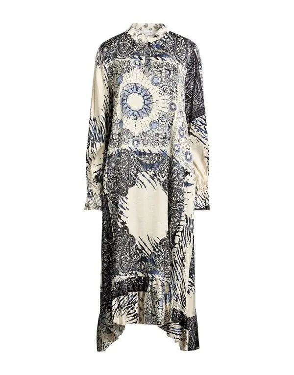 SHIRTAPORTER Printed Midi Dress