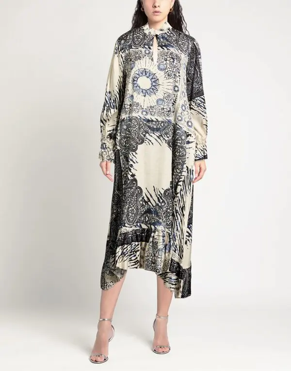 SHIRTAPORTER Printed Midi Dress