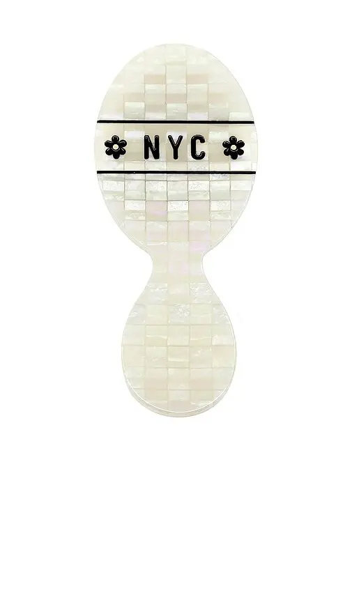 SOLAR ECLIPSE Hand-painted Nyc Mosaic Handbag Hero Brush - N,a