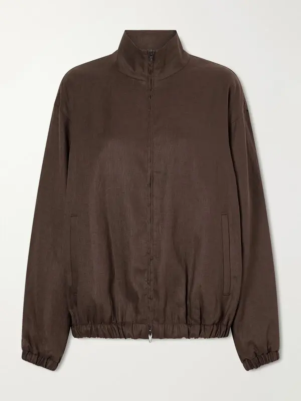 SSSTEIN Gathered Linen Jacket