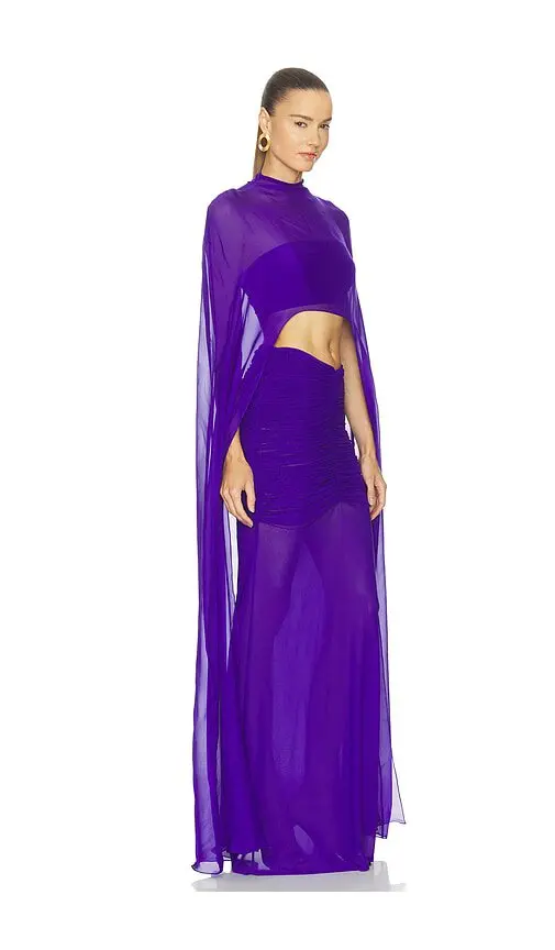 DEME BY GABRIELLA The Zerina Cape And Top